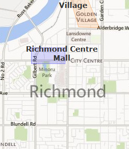Richmond British Columbia Map
