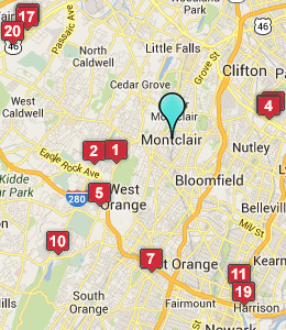 Street Map Of Montclair