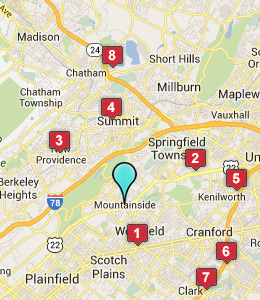 Map Of Mountainside New Jersey The Changing Landscape Of Essex County,