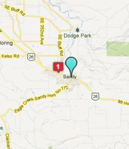 Street Map Of Sandy Oregon