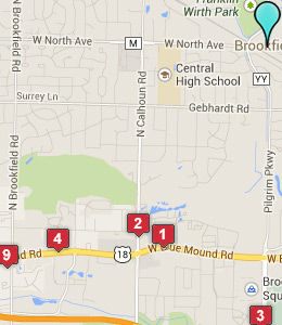 Brookfield Wi Zip Code Map - United States Map